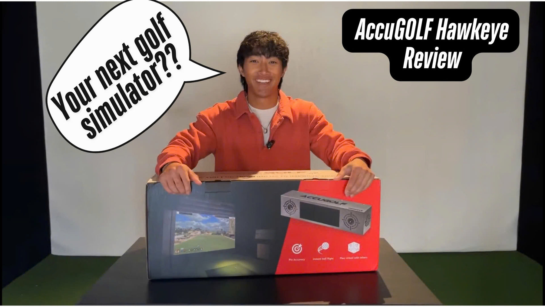 AccuGOLF: AI/Deep Learning Powered Golf Simulators & Launch Monitors