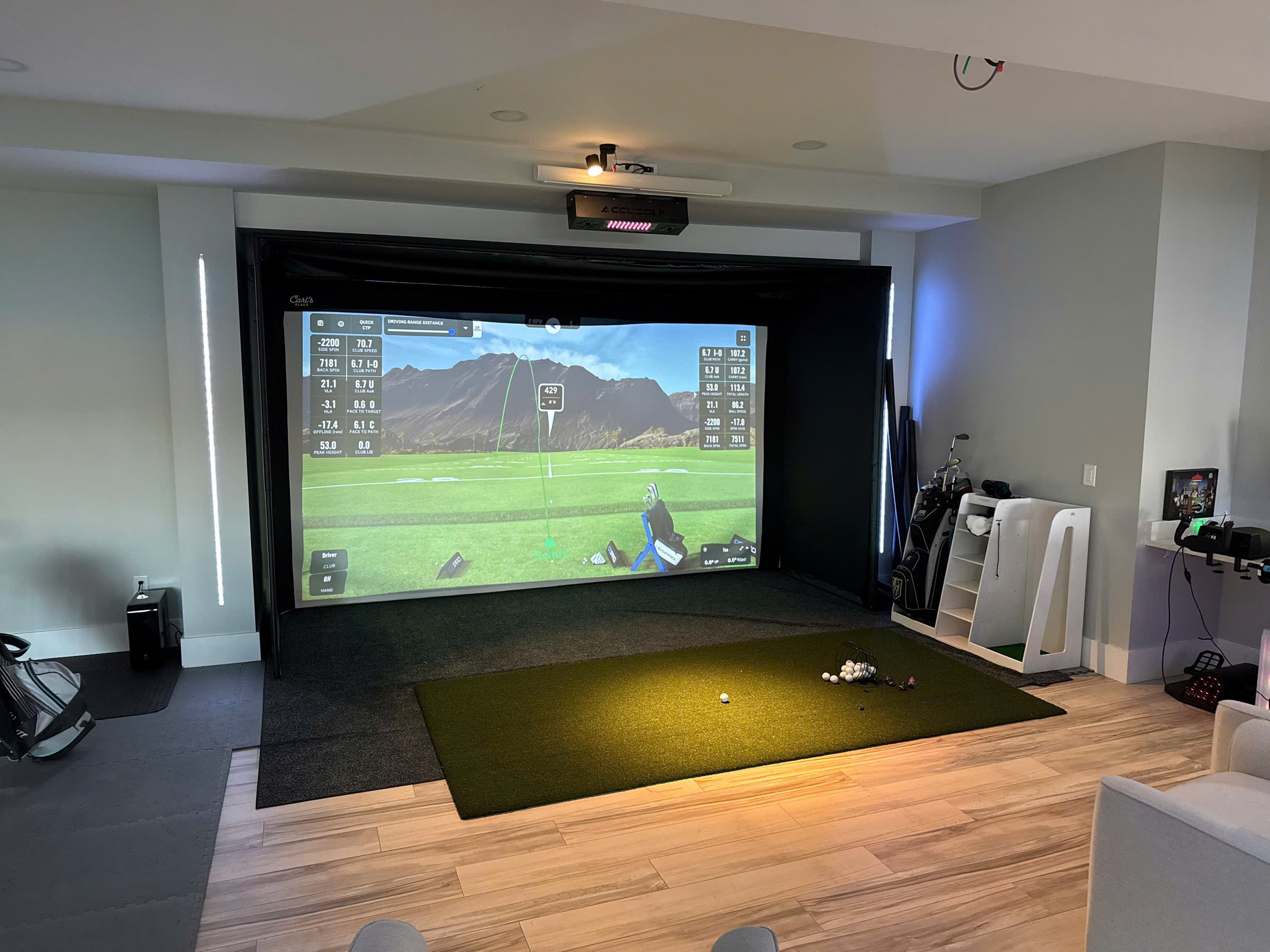 AccuGOLF: AI/Deep Learning Powered Golf Simulators & Launch Monitors